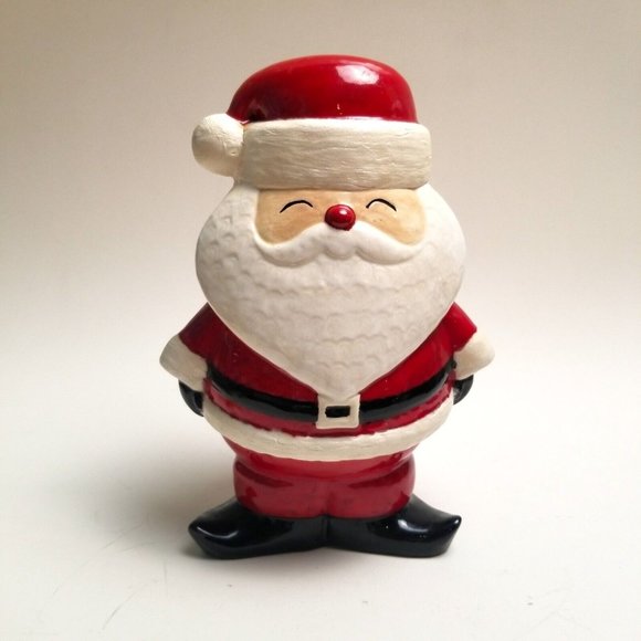 Unbranded | Holiday | Vintage Santa Claus Ceramic Mold Christmas Figure ...